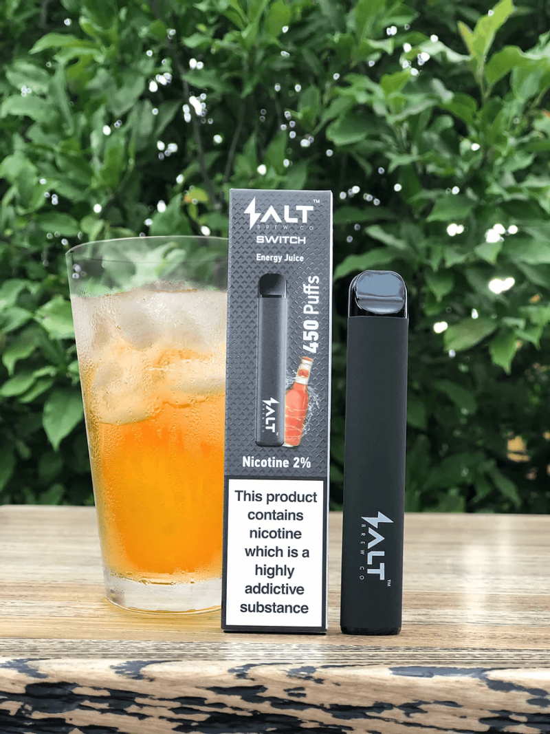 SALT Switch – Disposable Vape Pod | Energy juice - Salt Switch COM