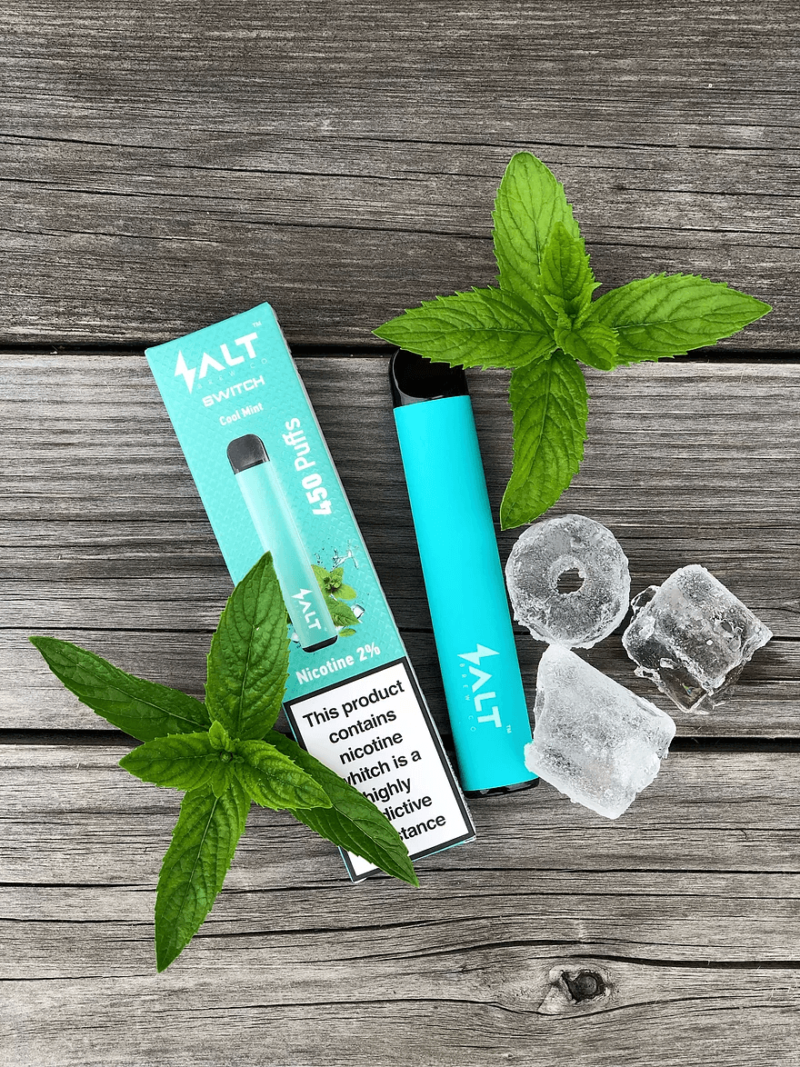 SALT Switch – Disposable Vape Pod | Cool Mint - Salt Switch COM