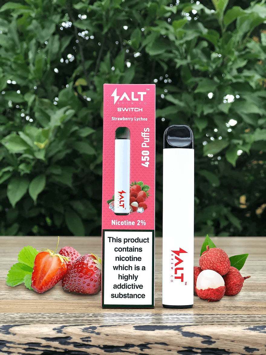 SALT Switch – Disposable Vape Pod | Strawberry Lychee - Salt Switch COM