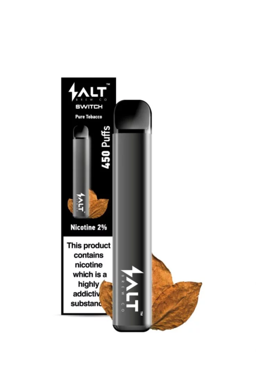 SALT Switch-Disposable Vape Pod | Pure Tobacco - Salt Switch COM