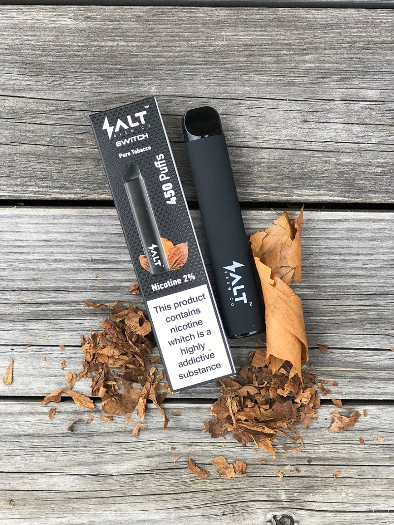 SALT Switch-Disposable Vape Pod | Pure Tobacco - Salt Switch COM