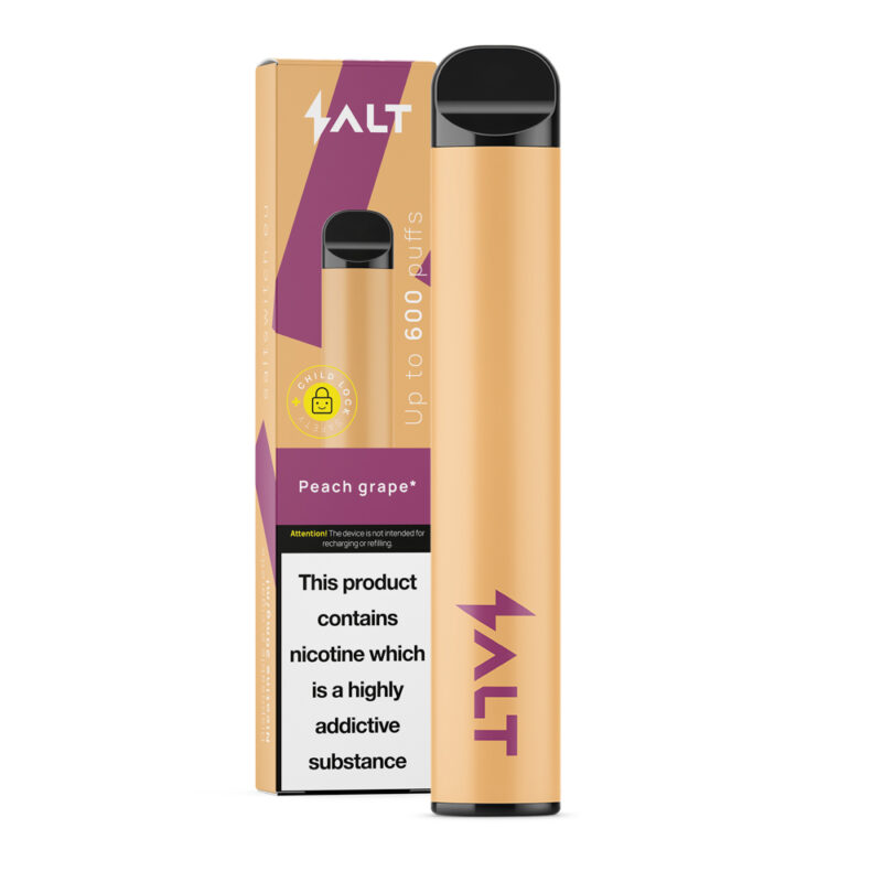 Disposable E-Cigarette SALT Switch | Peach Grape 600 puff - Salt Switch COM