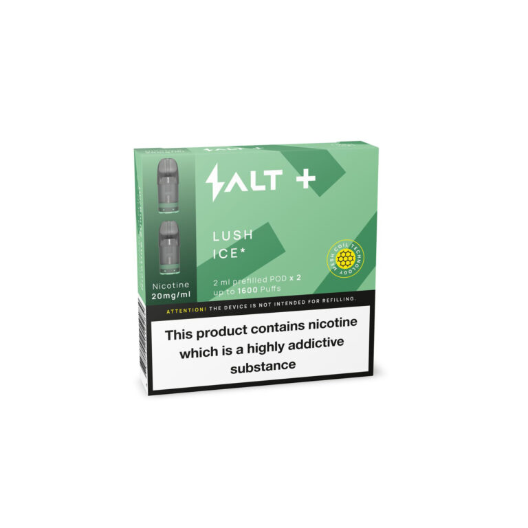 SALT Plus Pods x2 (1600 Puffs) – Lush Ice - Salt Switch COM
